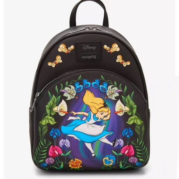 Loungefly | Bags | New Loungefly Disney Alice In Wonderland Garden Fall ...